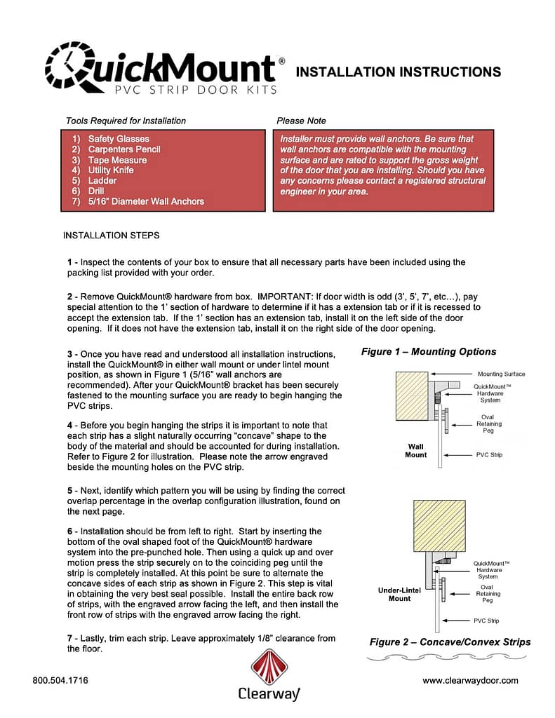 Install Guides – Clearway